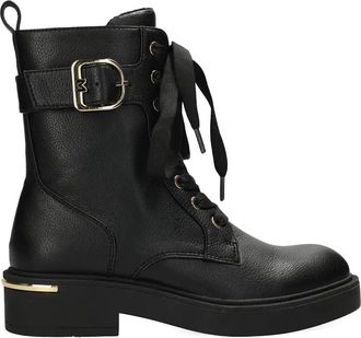 Mexx buckle lace-up boots - Schwarz