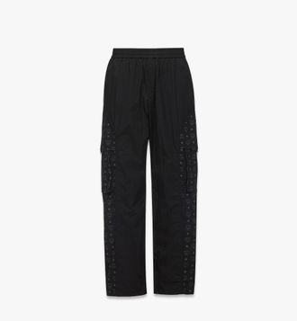 MCM Cargohose aus ECONYL mit Monogramm