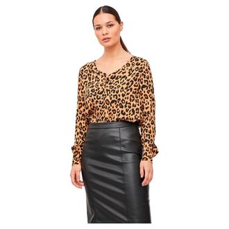 Vila VIPAYA V-Neck L/S Shirt/SU - NOOS