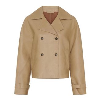 BTF-CPH Kurzer Trenchcoat - - Jackets - Damen - Beige - XL