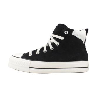 Converse Femme, Chaussures, Noir, Taille: 37 1/2 EU Puff Lift Hi Baskets
