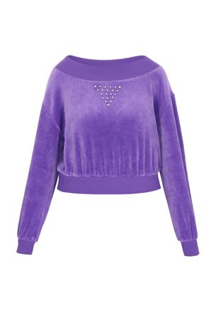 Faina Sweatshirt Frauen Violett