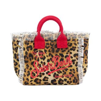 MC2 Saint Barth Femme, Sacs, Multicolore, Taille: ONE Size Mini Vanity Canvas Bag