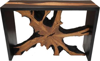 M&S Collection Console racine 120x40x80 cm en bois de suar et teck - strom