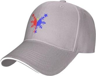 Generic Baseball Casquette Drapeau &Eacute;toil&eacute; des Philippines Unisexe Sun Protection Casquettes R&eacute;glable Chapeau pour Cyclisme Randonn&eacute;e Sports