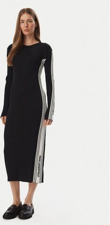 Karl Lagerfeld Kleid f&uuml;r den Alltag B4W13053 Schwarz Slim Fit