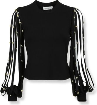 SIMKHAI Femme, Blouses et Chemises, Noir, Taille: 40 FR Top