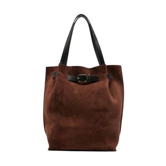 Paul Smith Suede Tote Bag - - Bags - Damen - Braun - ONE SIZE