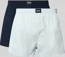 HUGO BOSS Boxershorts aus reiner Baumwolle Modell 2P BOXER S. CW PEACH