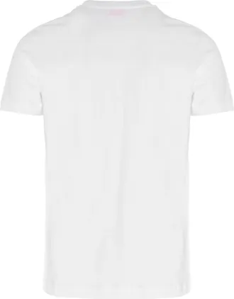 Diesel Logo-Embroidered Cotton T-Shirt - White