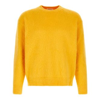 Roberto Collina Rundhals-Pullover - - Knitwear - Herren - Gelb - M