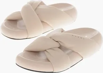 Marni Leather Sandals with Chunky Sole size 35