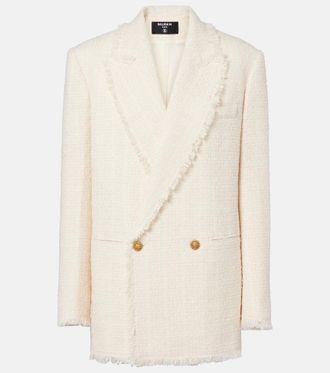 Balmain Blazer en tweed