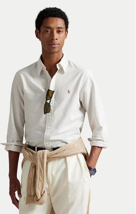 Polo Ralph Lauren Hemd 710953710004 Hellbeige Slim Fit
