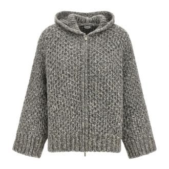 PESERICO Damen, Strickwaren, Grau, XSGr&ouml;&szlig;e