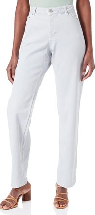 Jack & Jones JACK & JONES Damen Jjxx Jxseoul Straight Mw Akm Sn Jeans, Gray Dawn, 28W / 30L EU