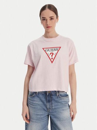 Guess T-Shirt W4YI73 K8HM0 Rosa Regular Fit