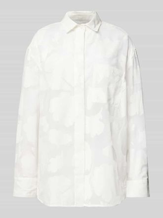 0039 Italy Hemdbluse mit Brusttasche Modell BECKY