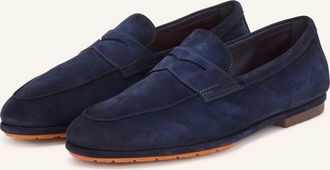 Santoni Penny-Loafer Carlo blau