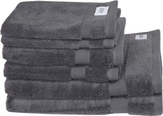 Sch&ouml;ner Wohnen Kollektion SCH&Ouml;NER WOHNEN Handtuch CUDDLY - 6er Set 50x100 cm, Grau