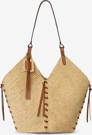 Isabel Marant Sac Tampa - - Naturel Et Cognac - Taille - Isabel Marant - Collection &Eacute;t&eacute; Femme - Nouvelle Collection Capsule La Riviera