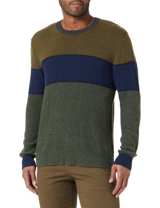 Sisley Sisley Herren L/S 116QT100T Sweater, Multicolor 902, XXL