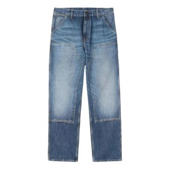 Carhartt Work in Progress Double Knee Pant - - Jeans - Herren - Blau - W33