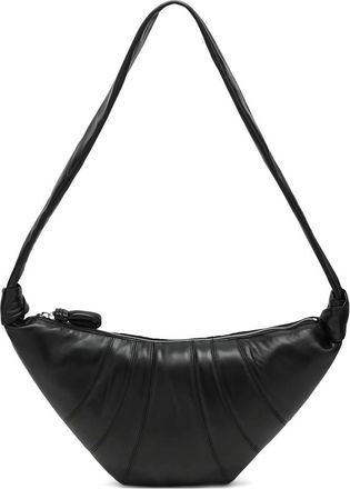 Christophe Lemaire Medium Croissant Bag In Leather