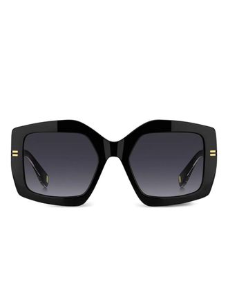 Marc Jacobs lunettes de soleil à monture géométrique - Noir