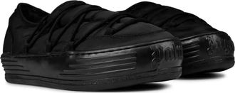 Palm Angels Low-Top Sneaker - Snow Puffed Logo Sneakers - Gr. 42 (EU) - in Schwarz - für Damen
