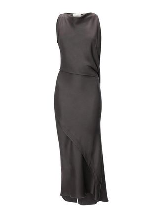 Victoria Beckham Robe Au Genou - Marron