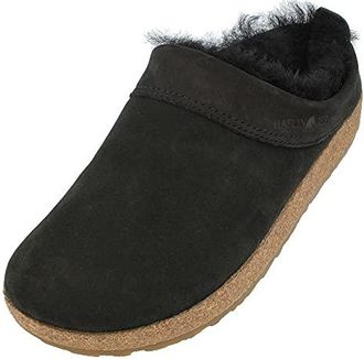 Haflinger Chaussons Mixte Adulte Snowbird 713015, Pointure:37 EU, La Couleur:Noir
