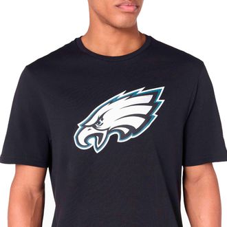 New Era Philadelphia Eagles NFL Team Logo Schwarz T-Shirt - XXL