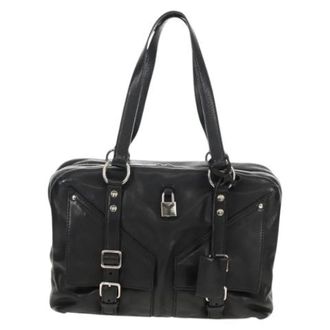 Saint Laurent Sac bandouli&egrave;re vintage Pre-owned - Femme - Pre-owned - Noir - Taille: ONE Size