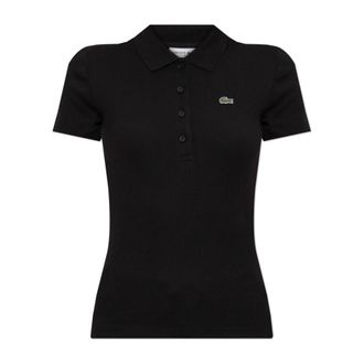 Lacoste Damen, Oberteile, Schwarzk, XSGröße