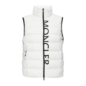 Moncler Cenis Weste - - Jackets - Damen - Wei&szlig; - L