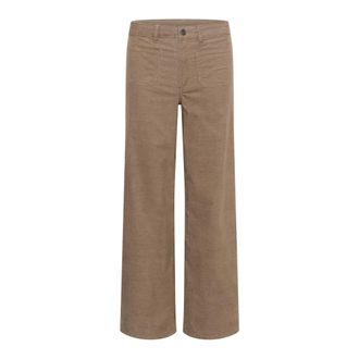 Kaffe Hosen - - Trousers - Damen - Beige - M