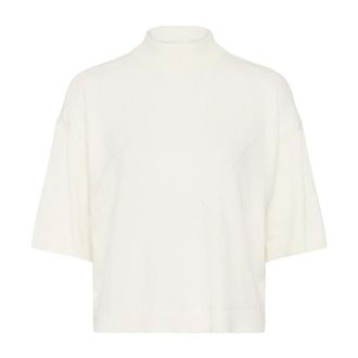 Kaffe Rollkragenpullover - - Knitwear - Damen - Wei&szlig; - XL
