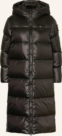 Blauer Daunenmantel Celia rot