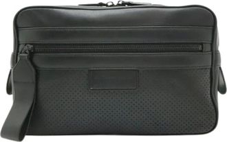 Bottega Veneta Sac bandouli&egrave;re doccasion - Homme - Pre-owned - Noir - Taille: ONE Size