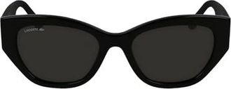 Lacoste Lunettes de Soleil LACOSTE L6047S 001 BLACK 54/19/145 Femme