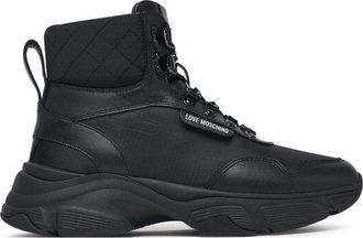 Love Moschino Schn&uuml;rschuhe JA15576G0PINV00A Schwarz