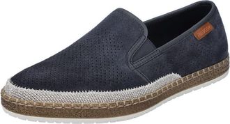 Rieker Herren Slipper B5266-14 blau Gr. 42