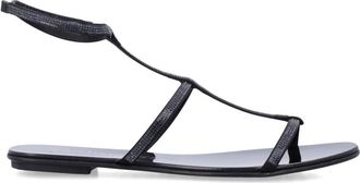 Pedro Garcia Femme, Chaussures, Noir, Taille: 36 EU Sandales Enola