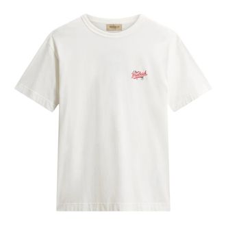 Woolrich Woolrich T-Shirts und Poloshirts - - Tops - Herren - Wei&szlig; - XL