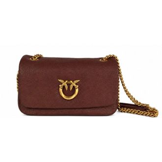 Pinko Pinko, Femme, Sacs, Brun, Taille: ONE Size Click Soft Horizontal