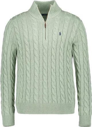 Polo Ralph Lauren Herren Troyer gr&uuml;n unifarben