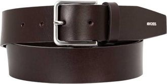 BOSS Ceinture pour homme, Marron foncé 202, 120 cm