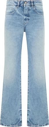 Icon Denim Los Angeles Femme, Jeans, Bleu, Taille: W24 Jeans &agrave; Jambes d&Eacute;l&eacute;phant