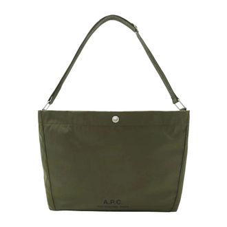 A.P.C. Journal Satchel - - Bags - Damen - Gr&uuml;n - ONE SIZE
